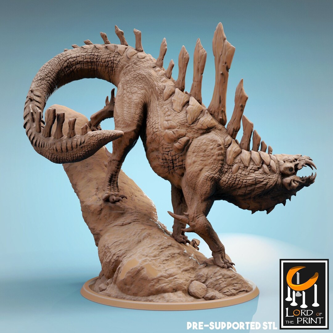Predator Beast Miniature Tabletop RPG Miniature Rescale Miniature ...