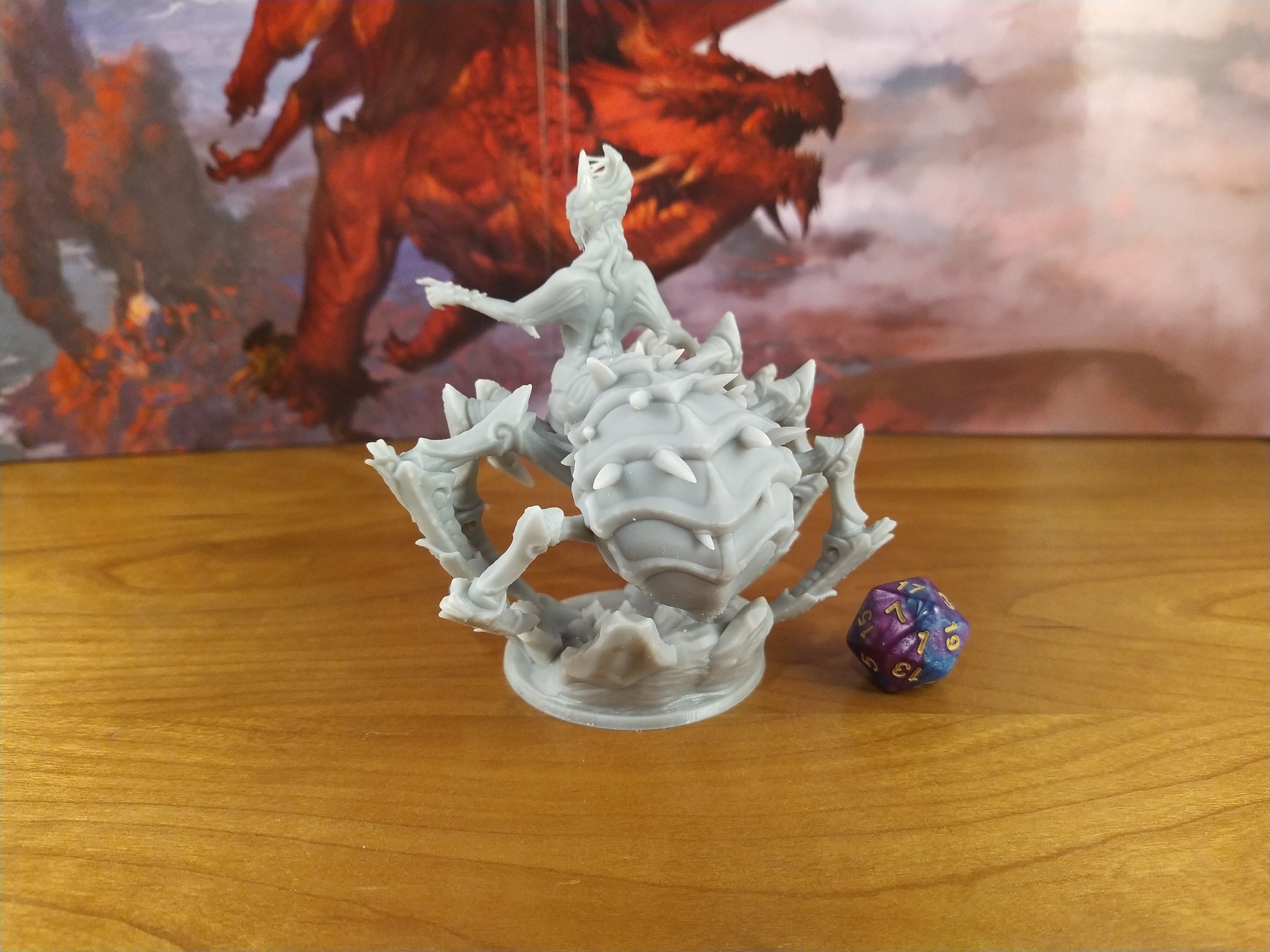 Spider Queen Miniature | Tabletop RPG Miniature | Creature Armory ...