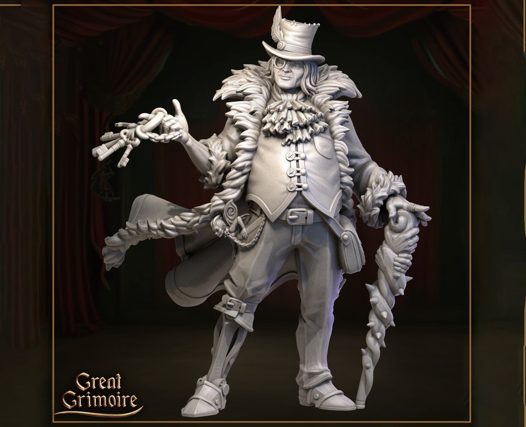 Theater Owner Miniature | Tabletop RPG Miniature | Great Grimoire ...