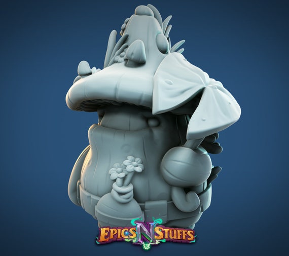 Shroomie Botanist Tabletop RPG Miniature Epic 'N' - Etsy