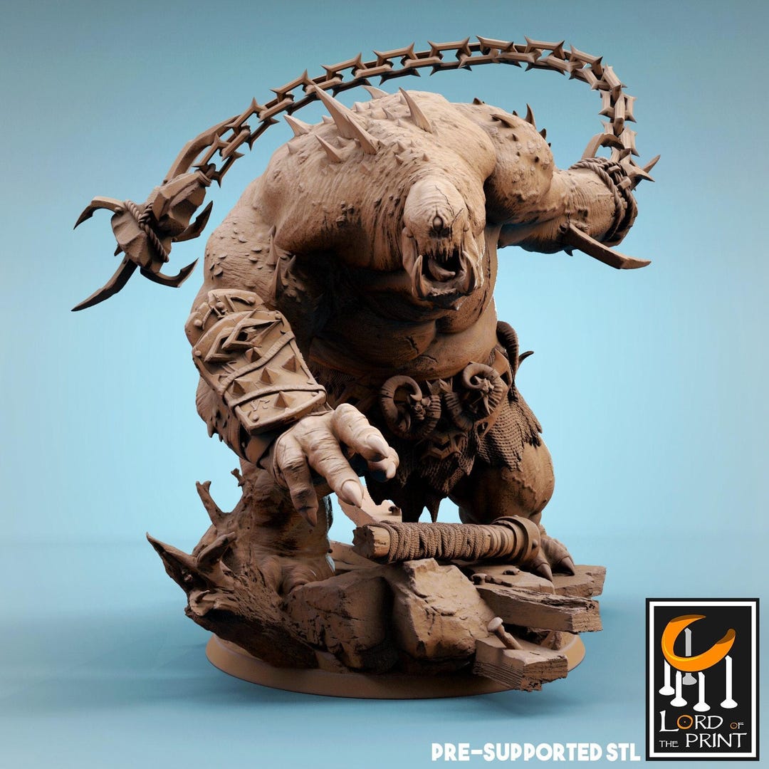Cyclops Miniature | Tabletop RPG Miniature | Rescale Miniature ...