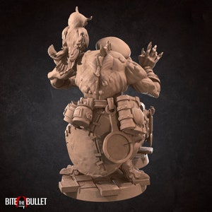 Dragonborn Cook Miniature Tabletop RPG Miniature Bite the Bullet ...