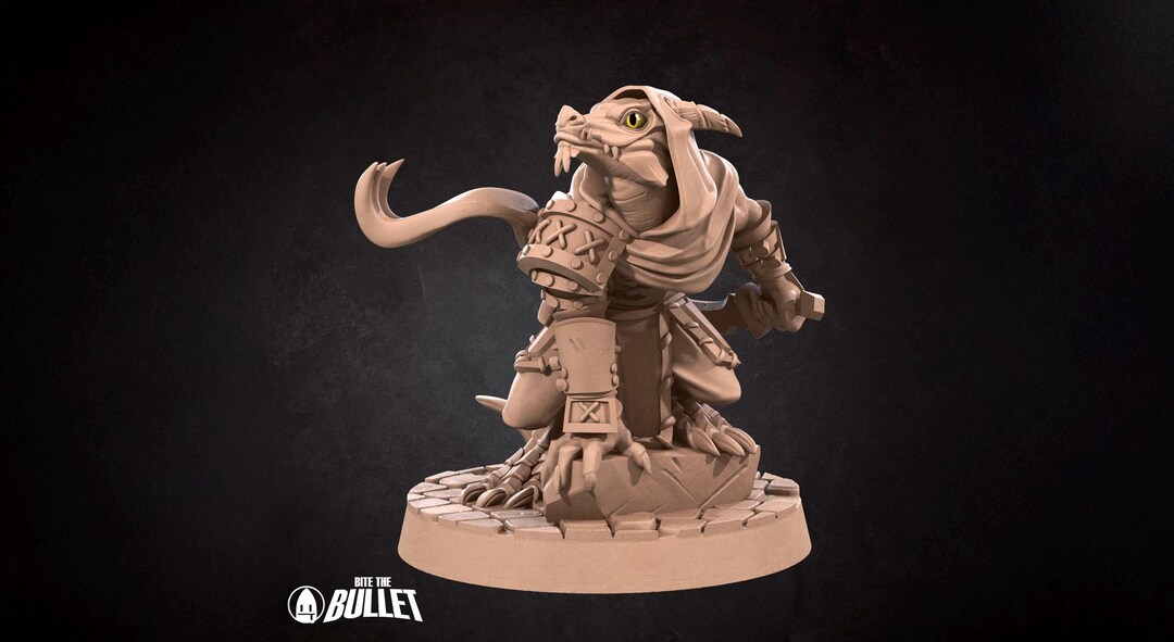 Kobold Rogue Miniature | Tabletop RPG Miniature | Bite the Bullet ...