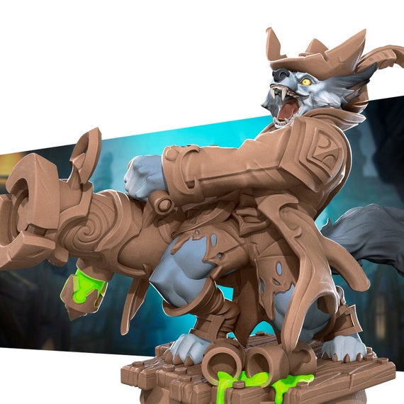 Werewolf Ranger Miniature Tabletop RPG Miniature Bite the - Etsy