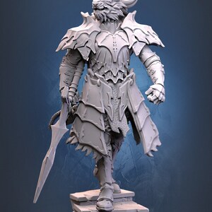 Leonin Miniature Dragun Studios Tabletop RPG Miniature Roleplaying 3D ...
