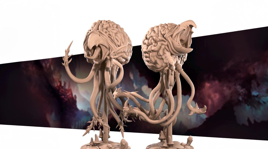 Grell Miniature | Tabletop RPG Miniature | Bite the Bullet ...