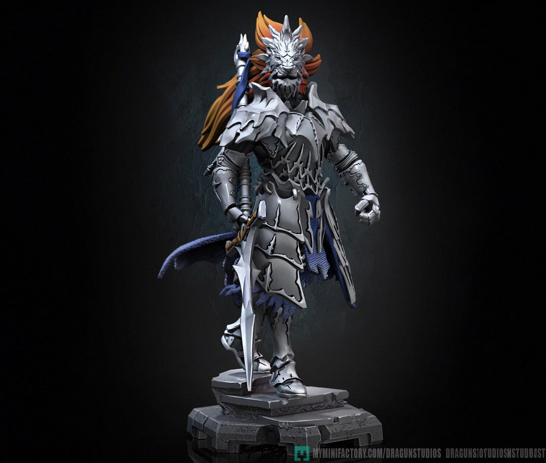 Leonin Miniature Dragun Studios Tabletop RPG Miniature Roleplaying 3D ...
