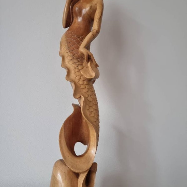 Wood Mermaid - Etsy