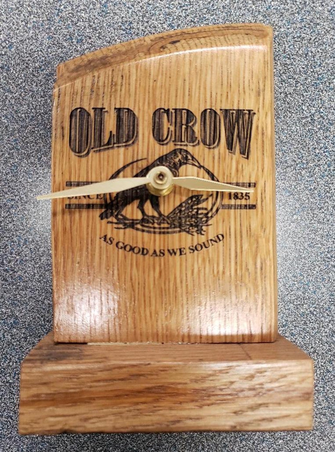 Old Crow Distillery Clock - Etsy