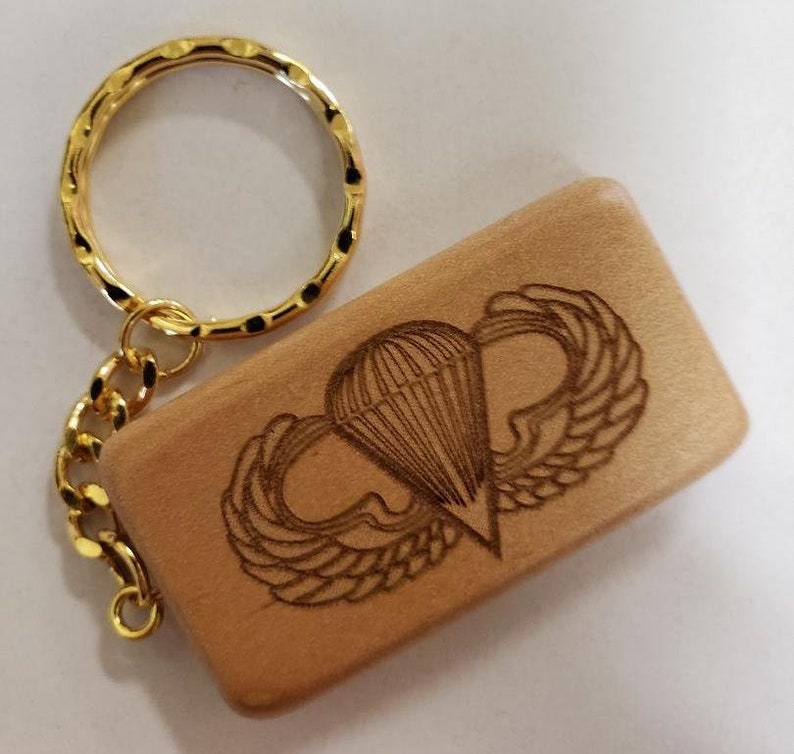 Jump Wings Airborne Keychain - Etsy