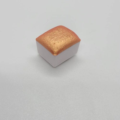 TRUE CERULEAN BLUE Jazper Stardust Handmade Watercolor Half | Etsy