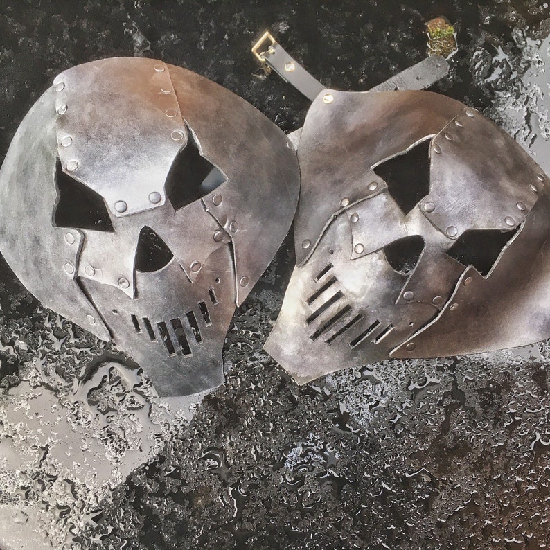 Slipknot Mick Thomson Leather Devil Mask - Etsy