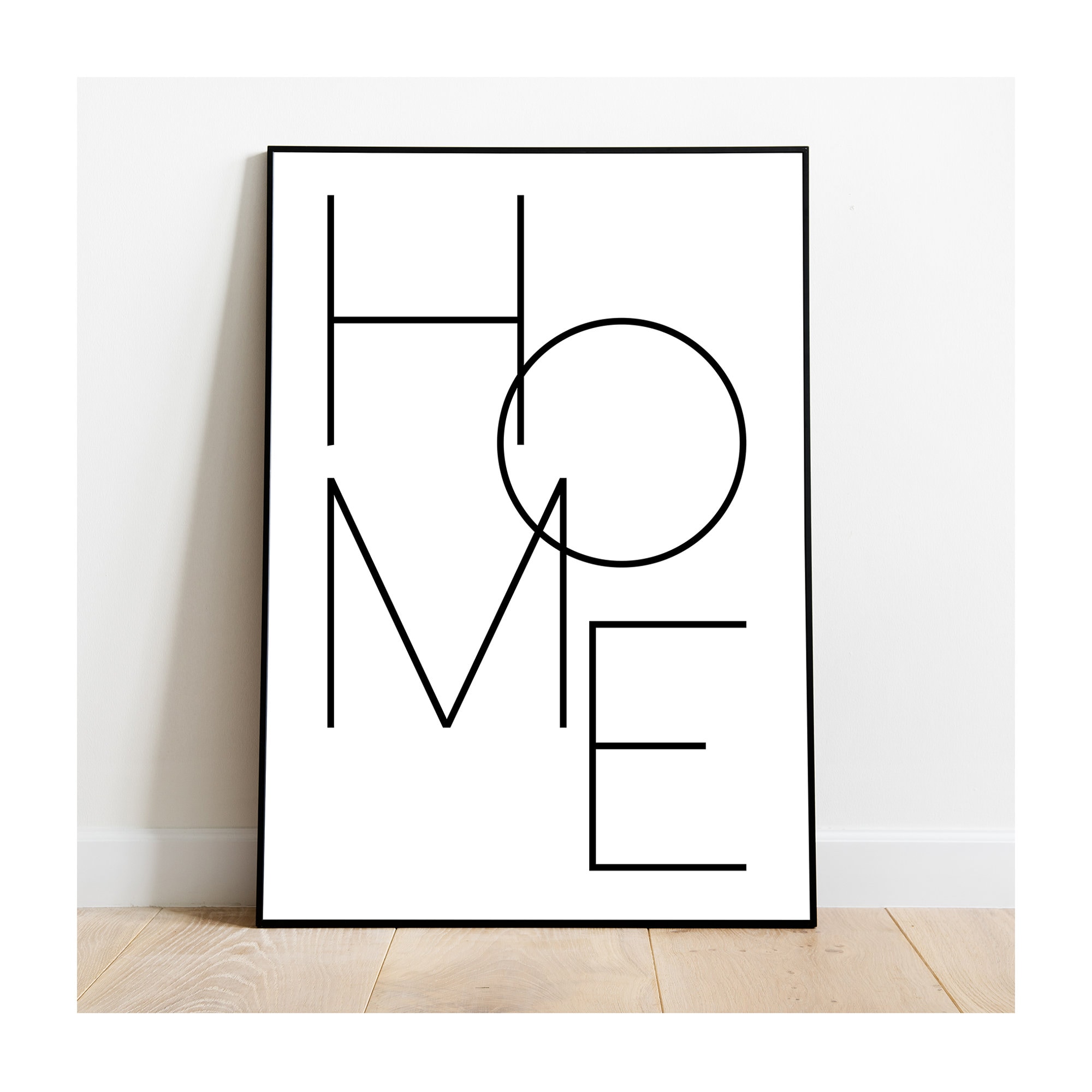 Home Print, Printable Wall Art, Typography Print, Motivational Poster ...