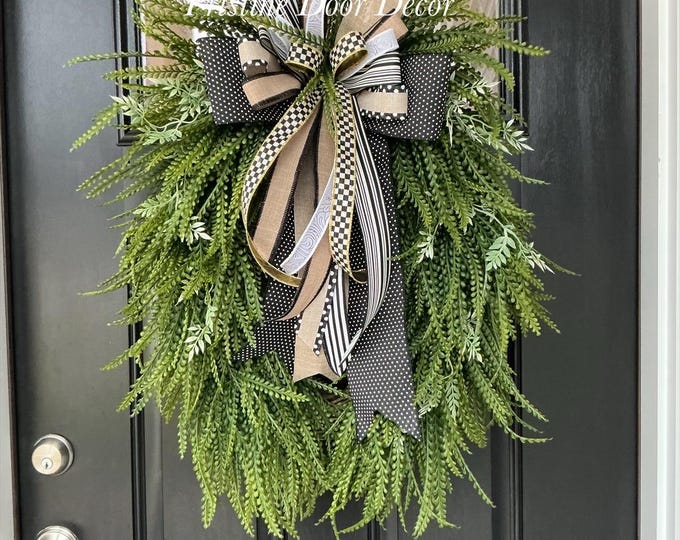 Year Round Wreath, Everyday Wreaths, Wreath, Front Door Wreaths, Beaded ...