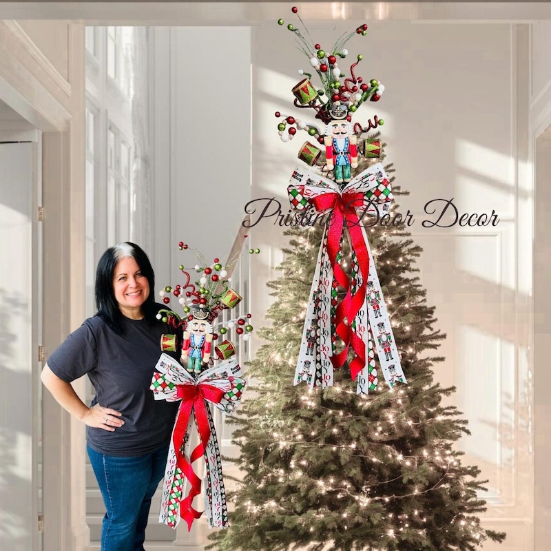 Nutcracker Tree Topper - Etsy