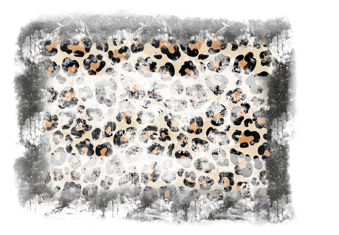 Leopard Print Background - Etsy