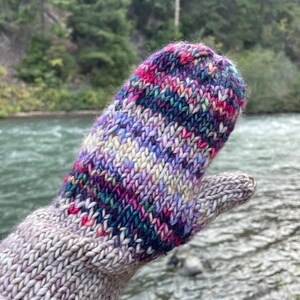 Wee Bee Lite Mitten Pattern/pdf Knitting Pattern Only. - Etsy