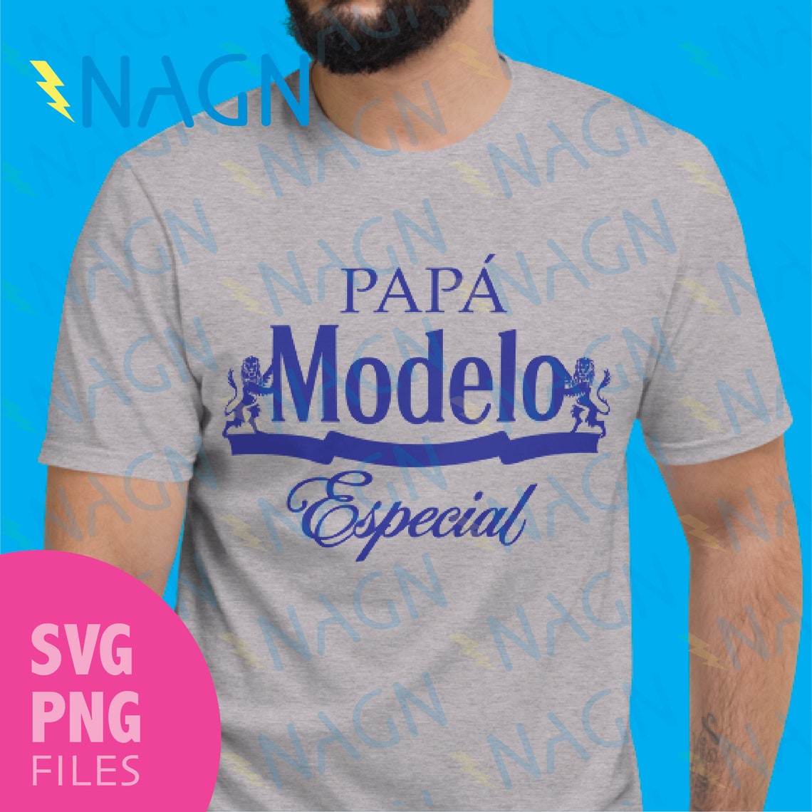 Papá Modelo SVG PNG - Etsy