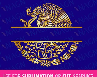 Mexican Flag Eagle SVG Mexico Mexican Eagle SVG & PNG File Digital File - Etsy