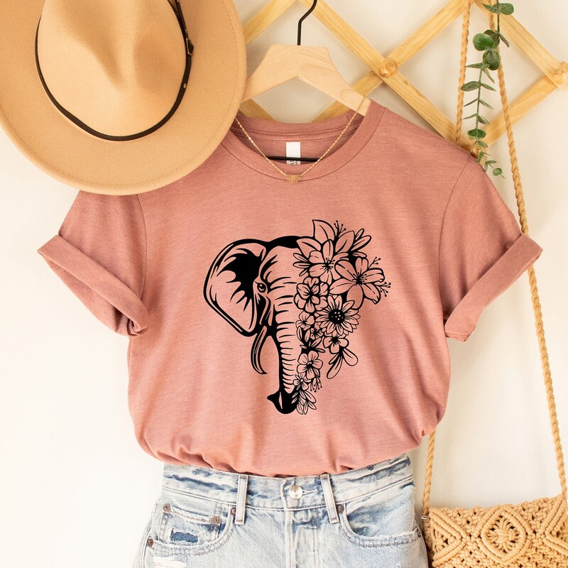 Elephant Shirt - Etsy