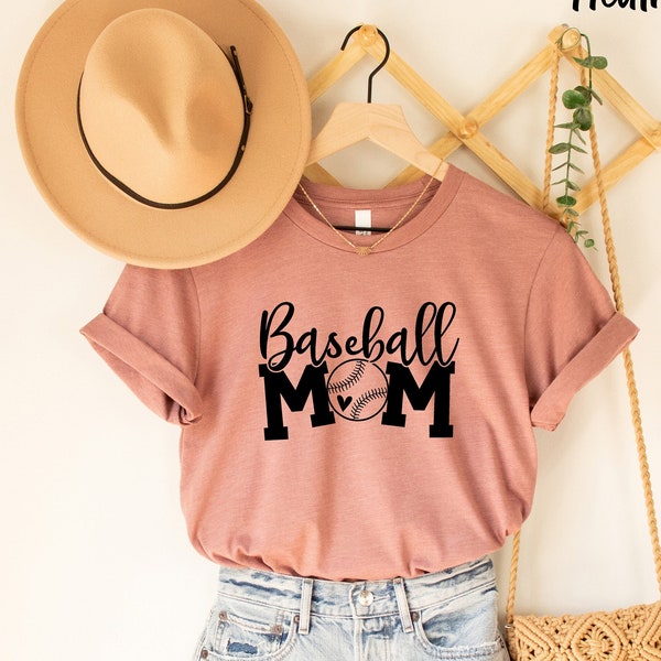 Baseball Mom Shirt - Etsy