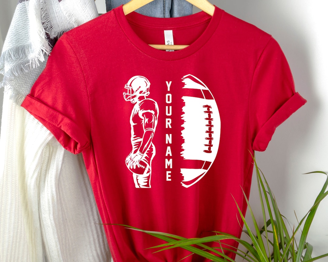 Personalized Football Shirt Your Name Team Football Football Sweatshirt ...