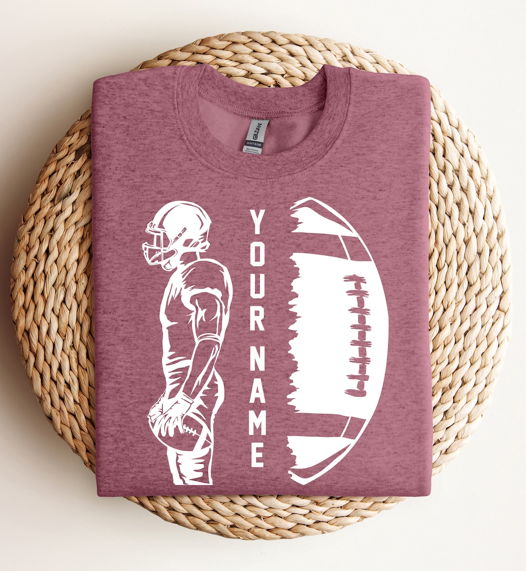 Personalized Football Shirt Your Name Team Football Football Sweatshirt ...