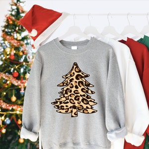 Leopard Christmas Tree Shirt , Christmas Tree Shirt , Christmas Shirt ...
