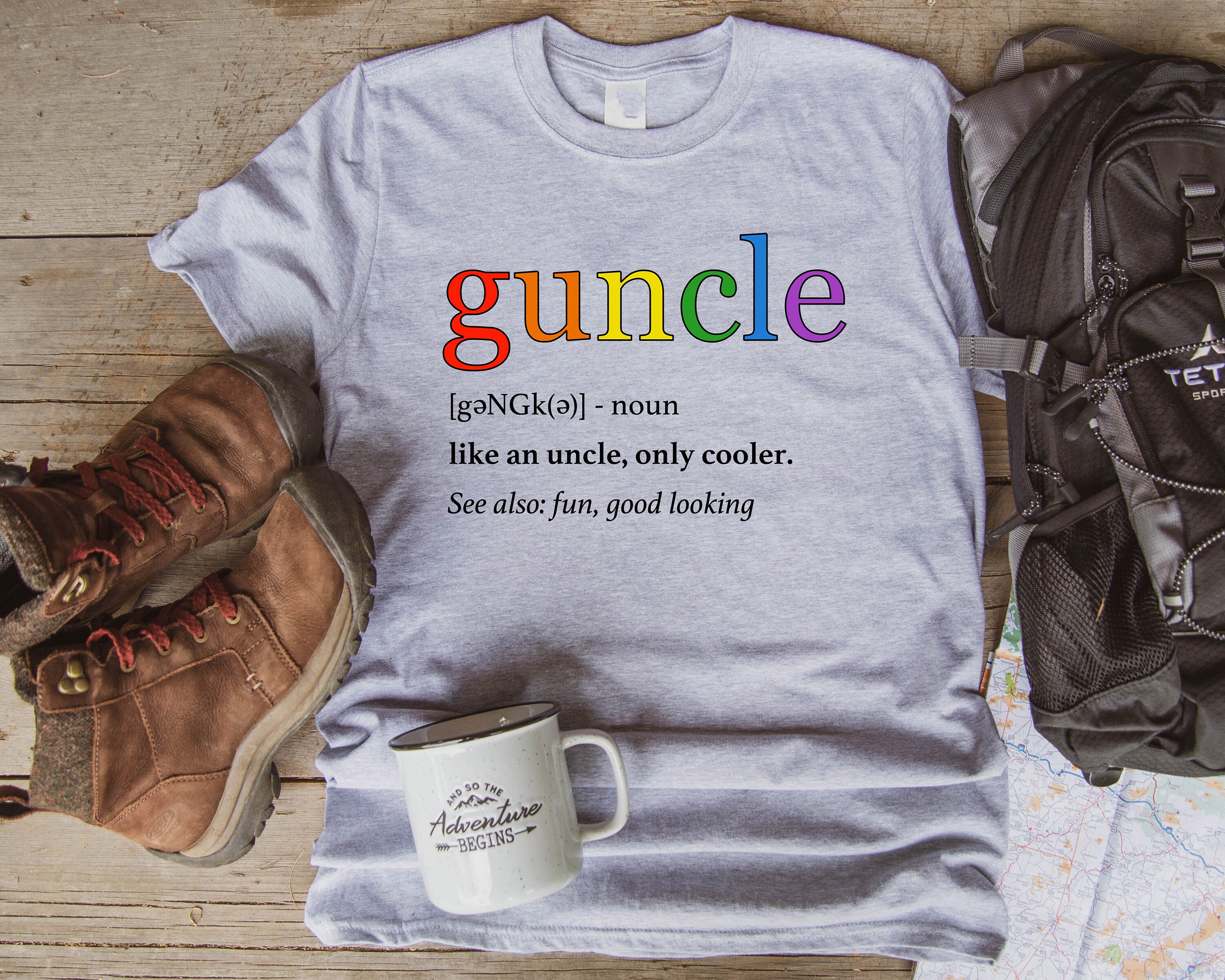 Guncle Shirt Uncle Definition LGBTQ Shirt Pride Month Shirt | Etsy