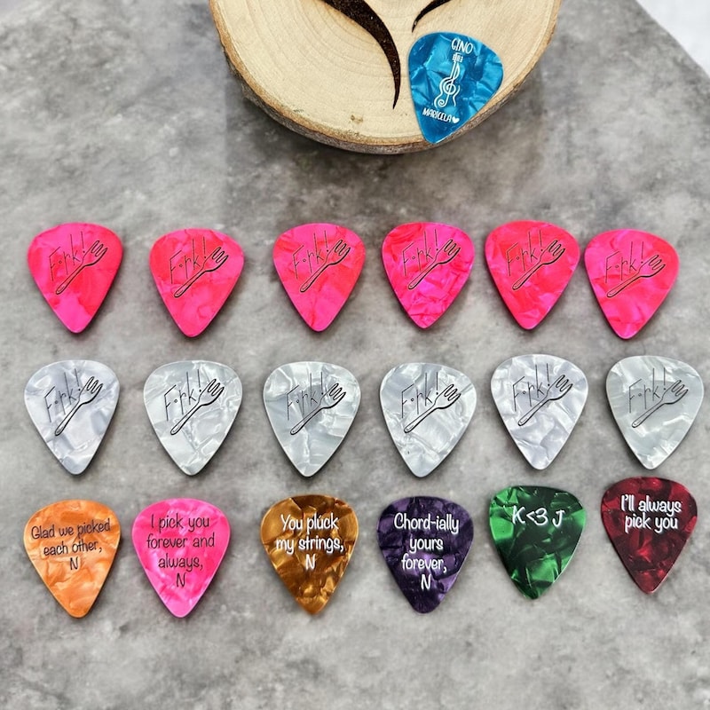 Custom Guitar Pick - Etsy