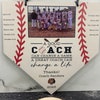 Baseball Coaches Gift Roster Sign | Softball Coaches Gift | End of ...