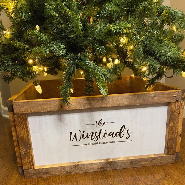Christmas Tree Box Stand - Etsy