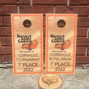Cornhole Board Trophies, Cornhole Tournament Trophies, Cornhole ...