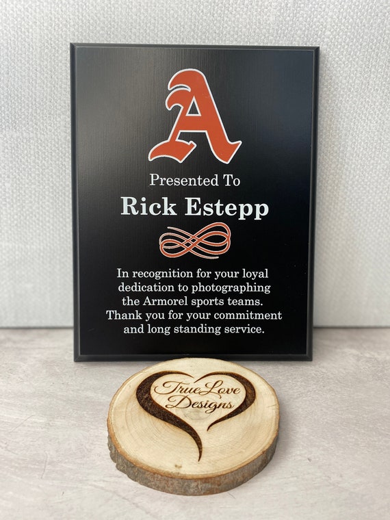 Award Plaque for Service Employee Recognition Plaque Years | Etsy