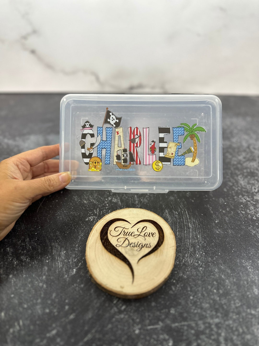 Personalized Pencil Boxes, Pirate Pencil Box, Back to School Supplies ...