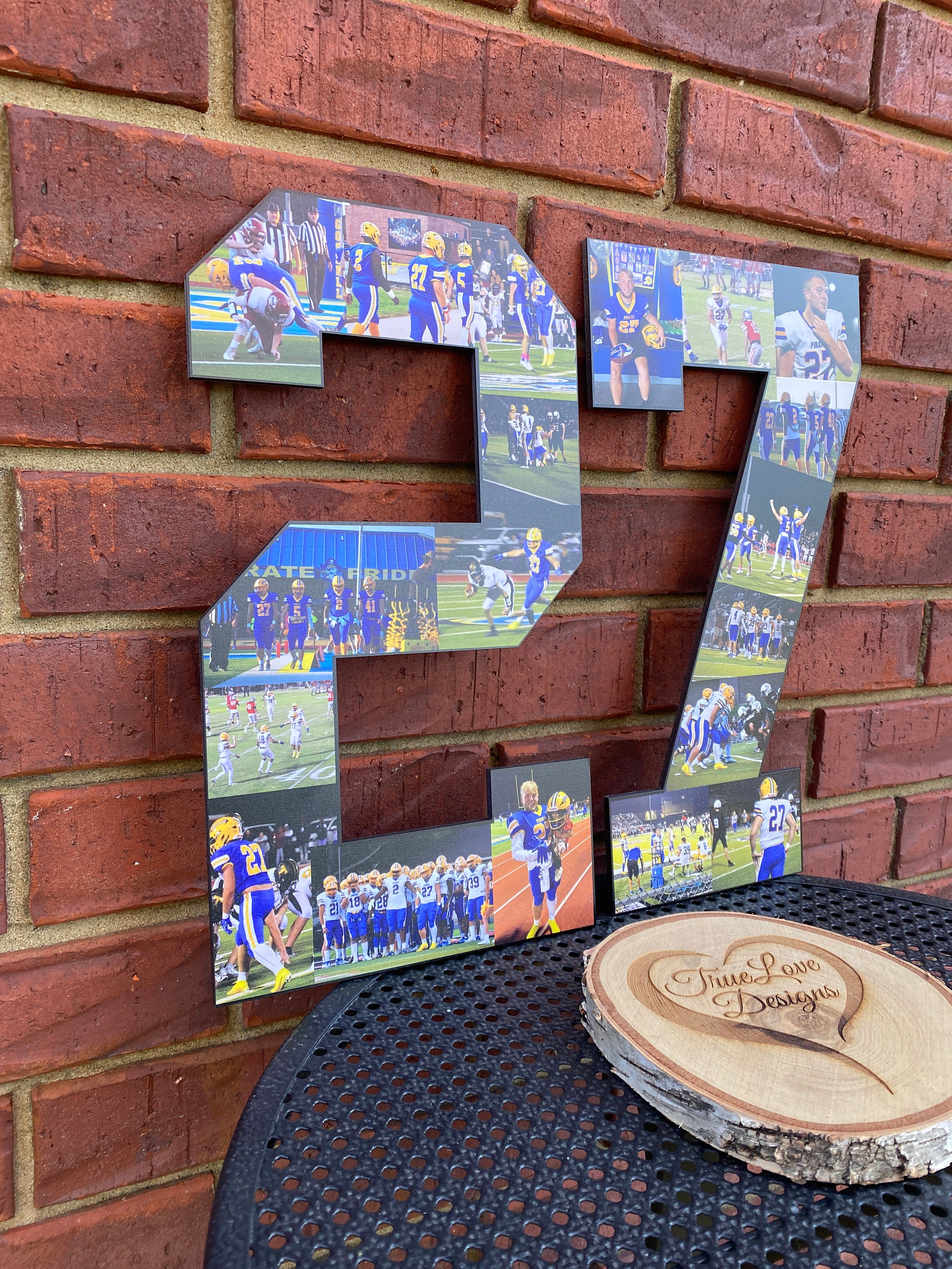 Senior Numbers, Number Collage, Senior Night Sport Number Photo Collage ...