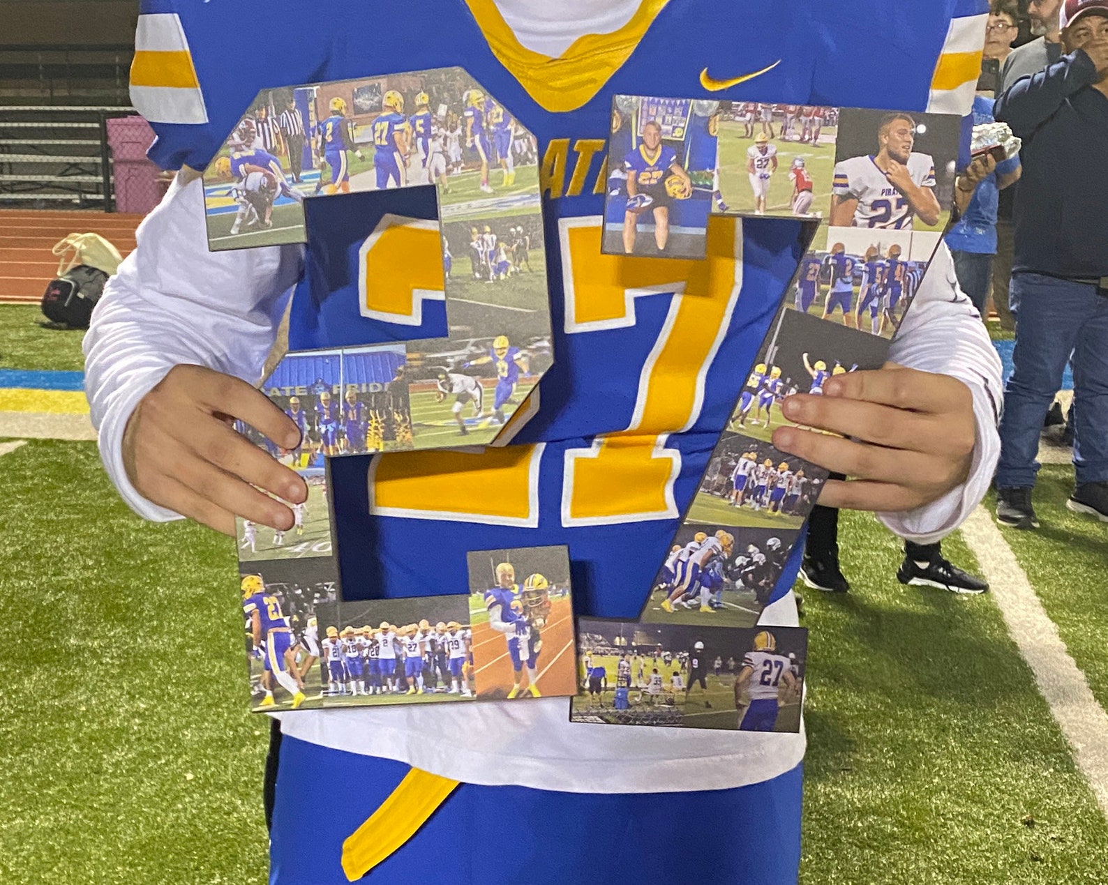 Senior Numbers, Number Collage, Senior Night Sport Number Photo Collage ...