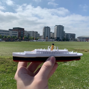 SS Nomadic Model "titanic's Ferry Boat" - Etsy