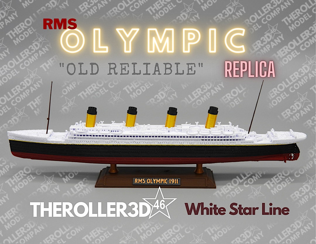 RMS Olympic Model Highly Detailed Replica 1 Foot in Length - Etsy
