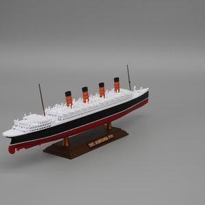 RMS Aquitania Model 1 Foot in Length - Etsy