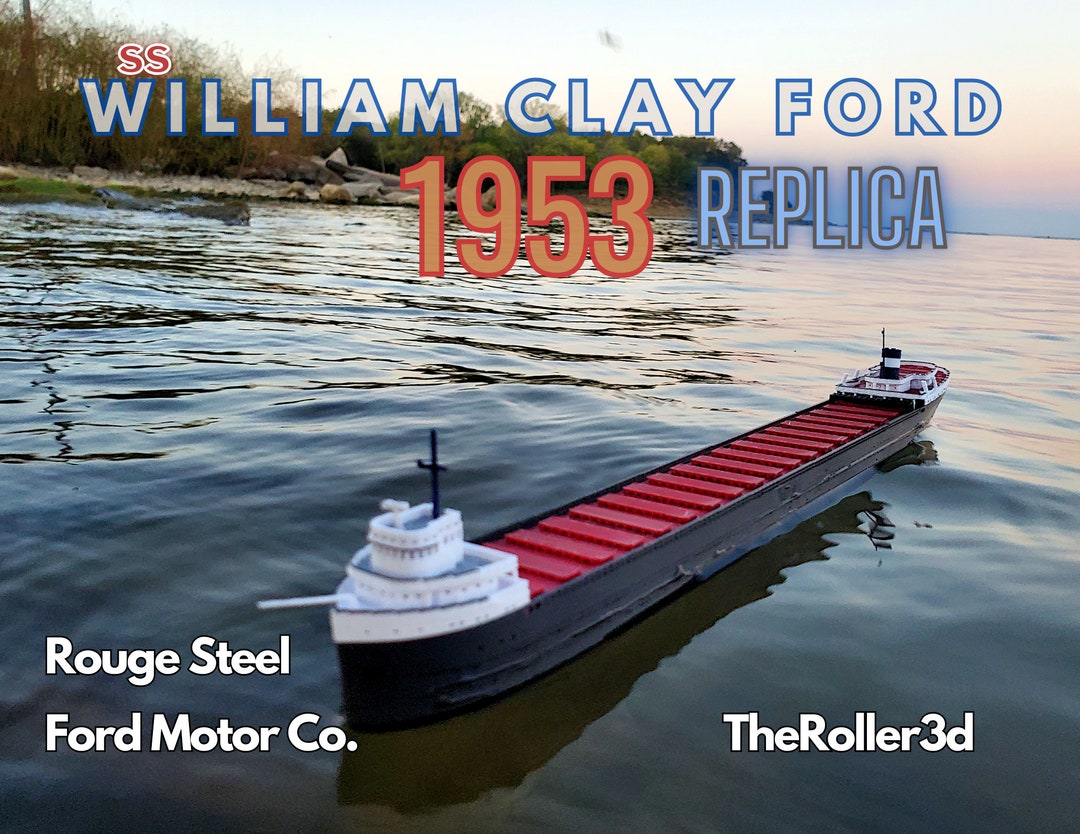 WILLIAM CLAY FORD 1953 Model High Detail 1 Foot in Length - Etsy