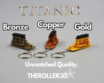 Vintage Titanic Theme Keychain, Titanic Model, Titanic Toy, Titanic ...