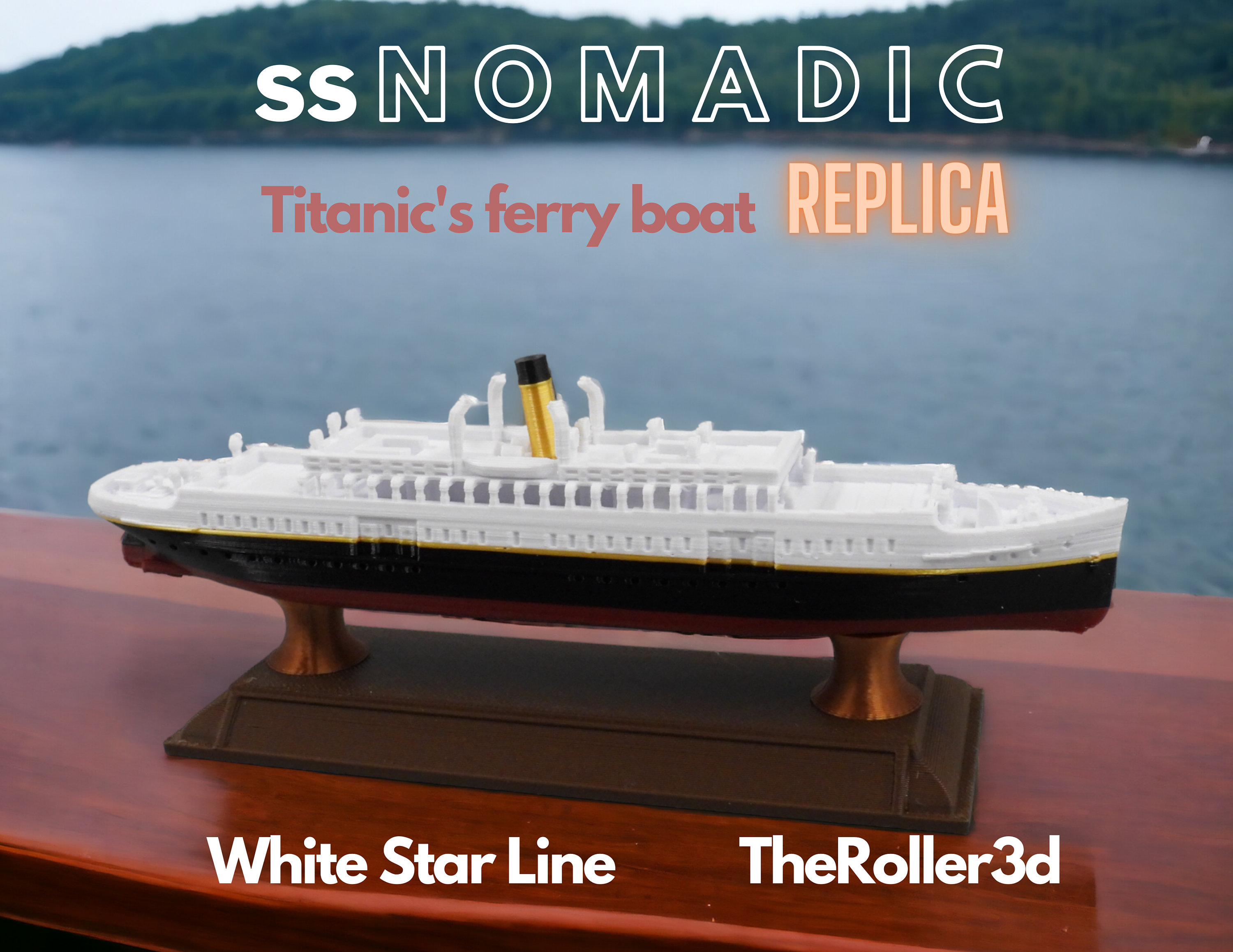 Nomadic Ship SS Nomadic – Paper Shipwright