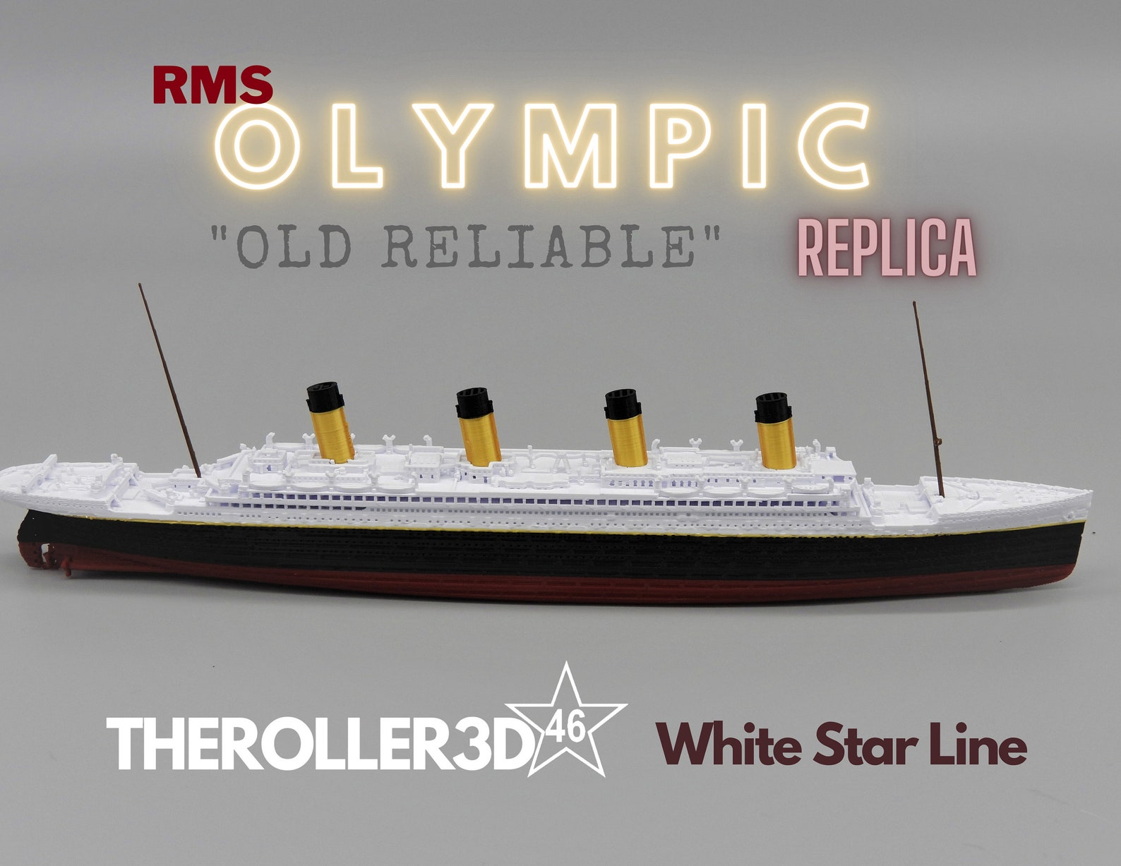 RMS Olympic Model Highly Detailed Replica 1 Foot in Length - Etsy