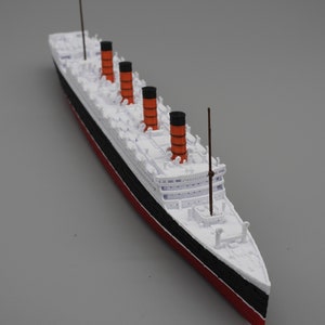 RMS Aquitania Model 1 Foot in Length - Etsy
