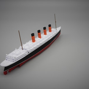 RMS Lusitania Model 1 Foot in Length, Highly Detailed Replica - Etsy