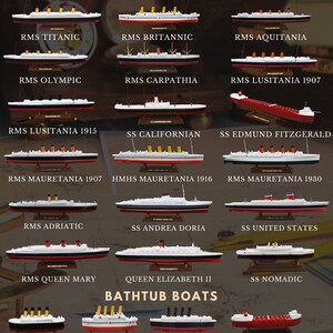 SS Nomadic Model titanic's Ferry Boat - Etsy