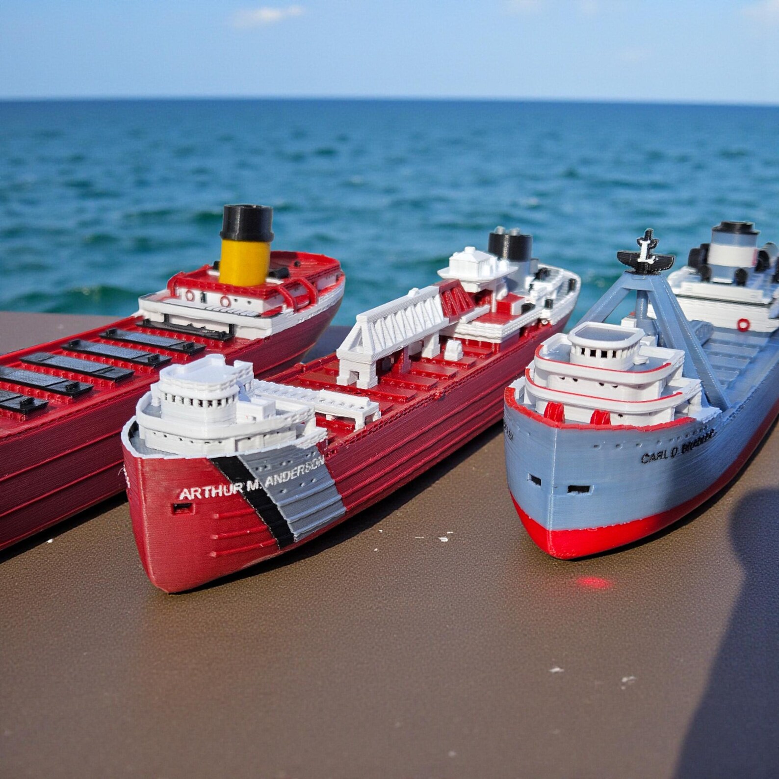 Great Lakes Freighter Ship Model 5-pack, Bath & Pool Toy Bundle - Etsy