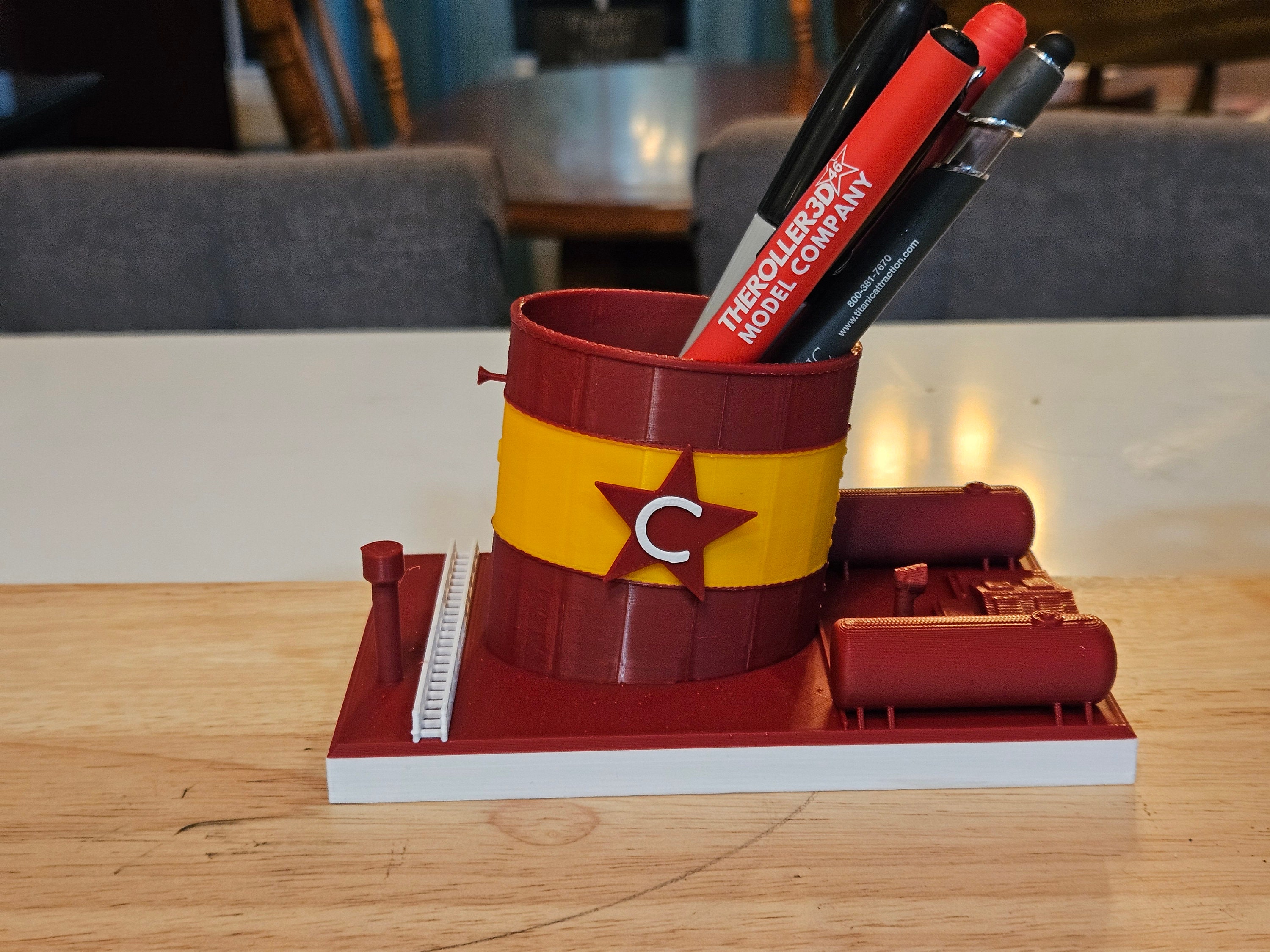 SS EDMUND FITZGERALD Funnel Pen Pot by Theroller3d, Desk or Table ...