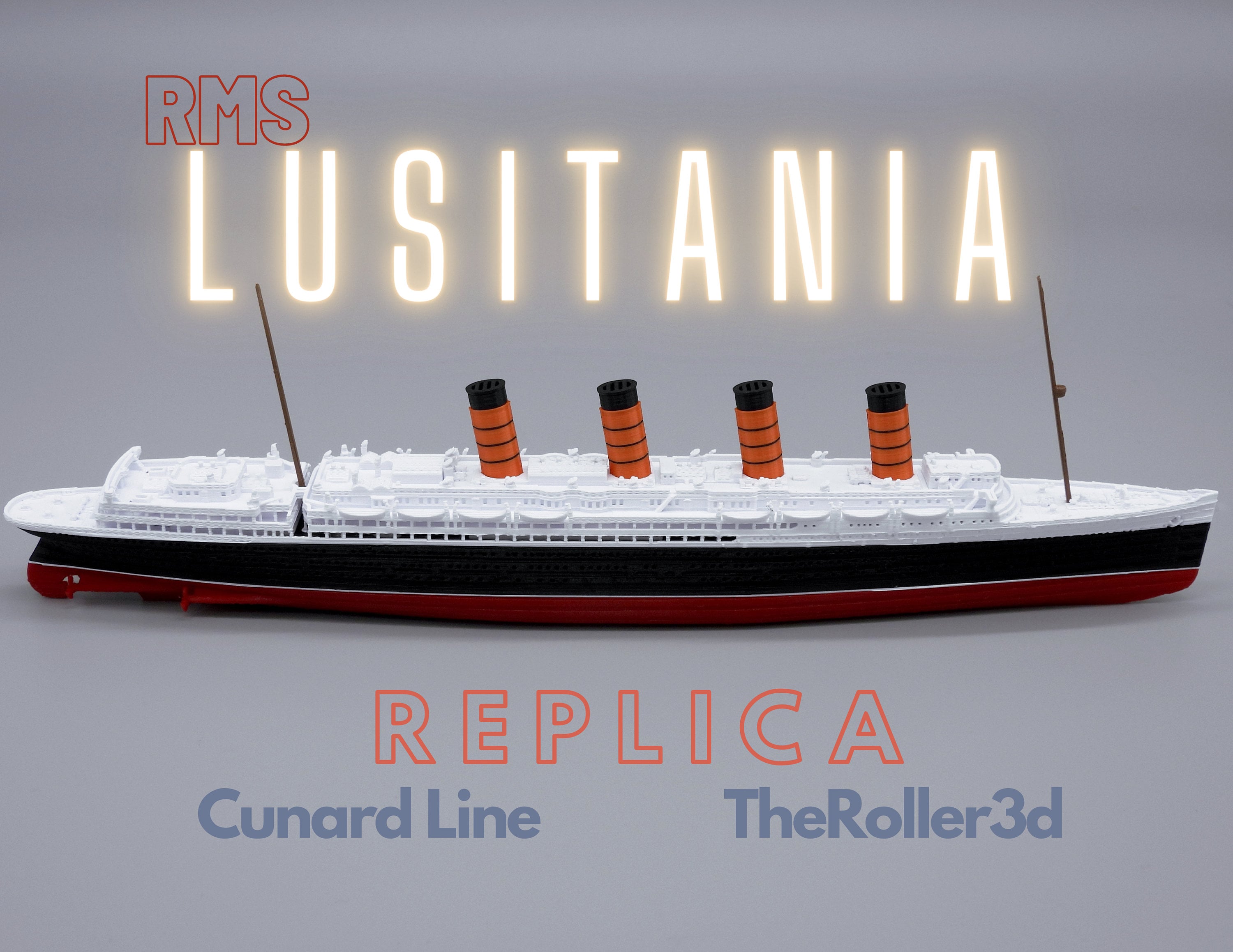 Rms Lusitania Model Kit